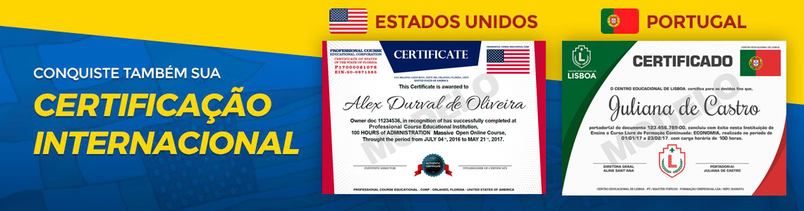 CURSOS GRÁTIS ONLINE - Certificados em 01 Minuto.